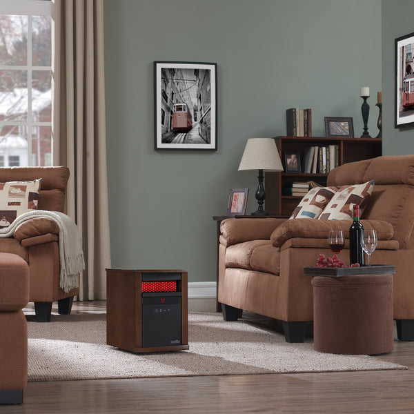 duraflame® Infrared Quartz Heater, Rose Cherry – Twin Star Home