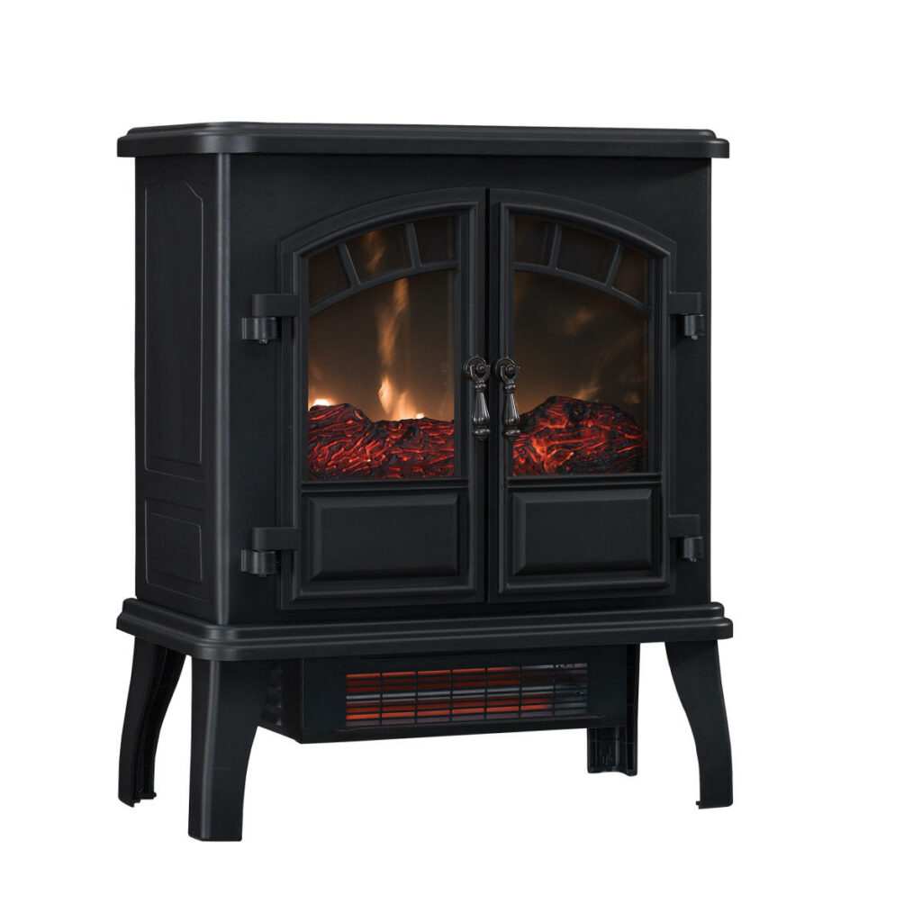 Duraflame 3D Infrared Quartz Electric Fireplace Stove Heater - Twin ...